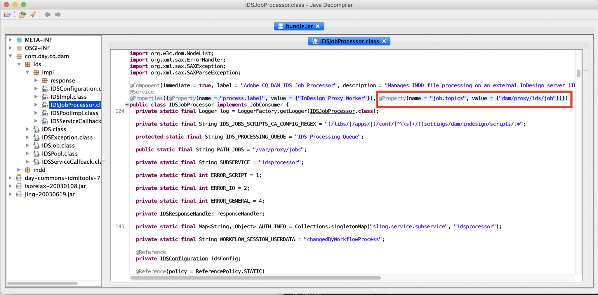 How to decompile AEM jar product bundles - Dev Fit